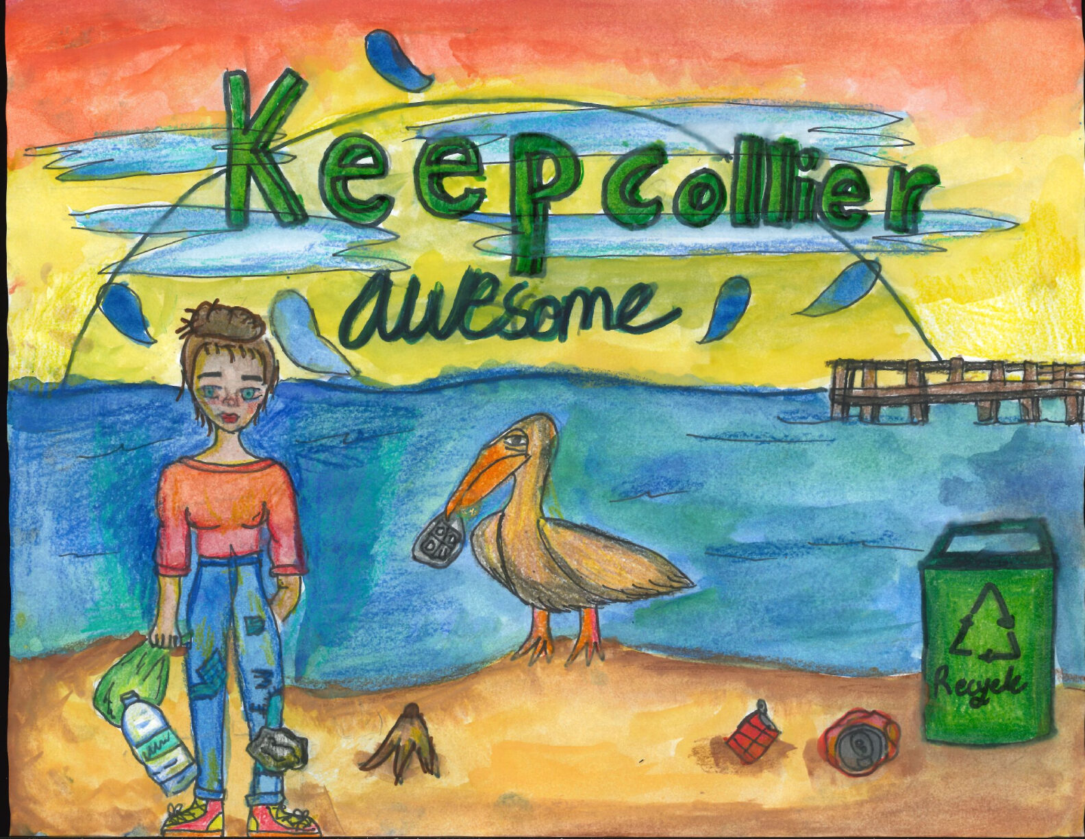 Senator Kathleen Passidomo recognizes student artists in Keep Collier ...